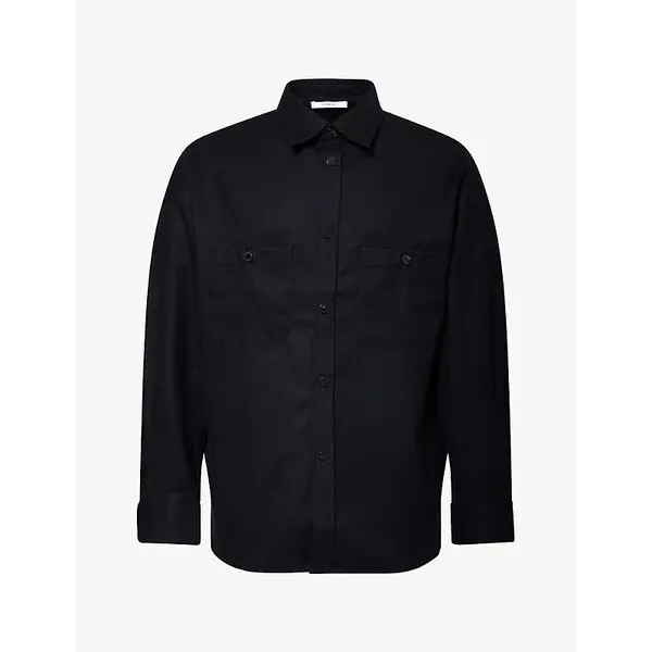 Givenchy Patch Pocket Wool Shirt