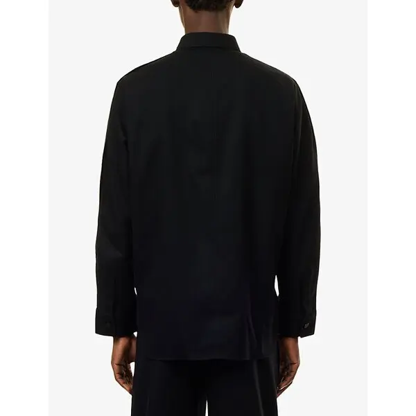 Givenchy Patch Pocket Wool Shirt