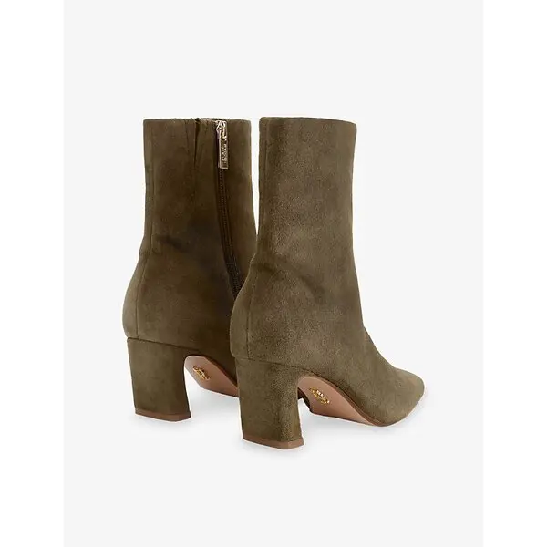 Steve Madden Willah Suede Heeled Ankle Boots