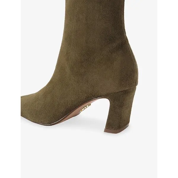Steve Madden Willah Suede Heeled Ankle Boots