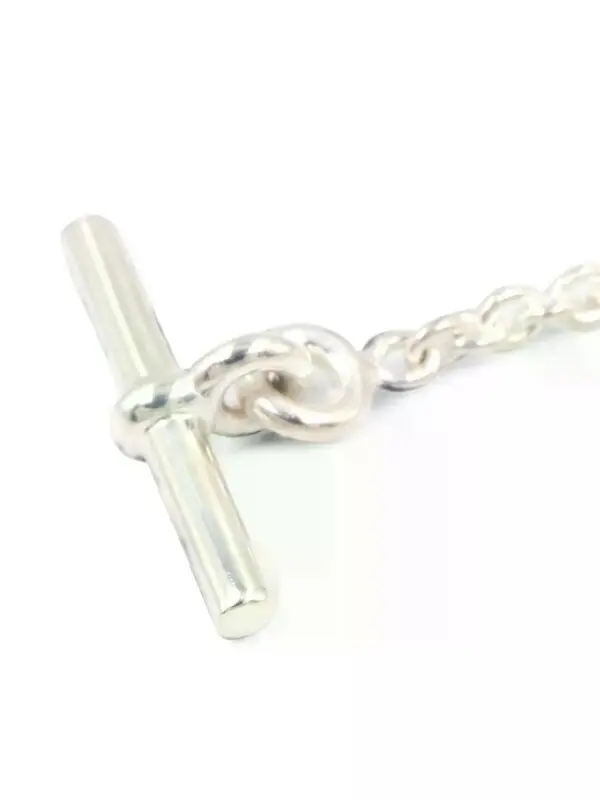 Hermès 2010s Chaîne D'ancre Amulet Necklace