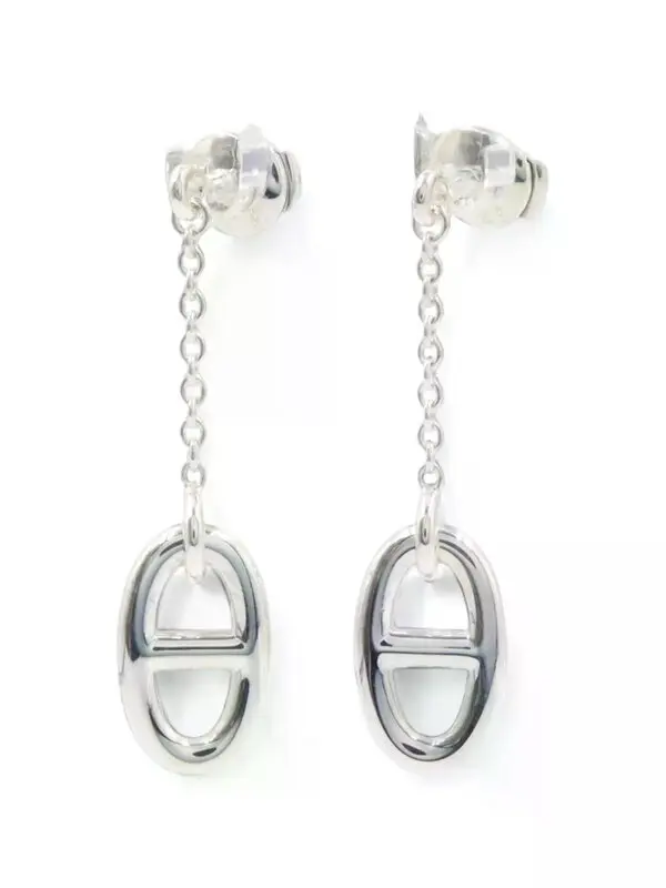 Hermès 2010s Farandole Earrings - Silver
