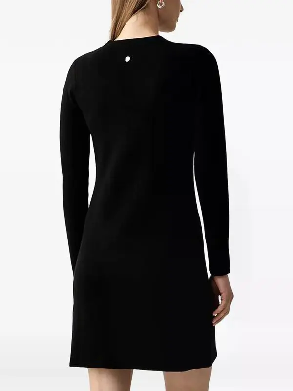 JOOP! Button-detail Long-sleeve Mini Dress