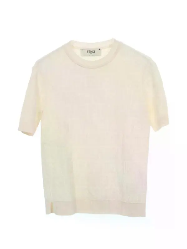 Fendi 2000s Zucca Jacquard Top
