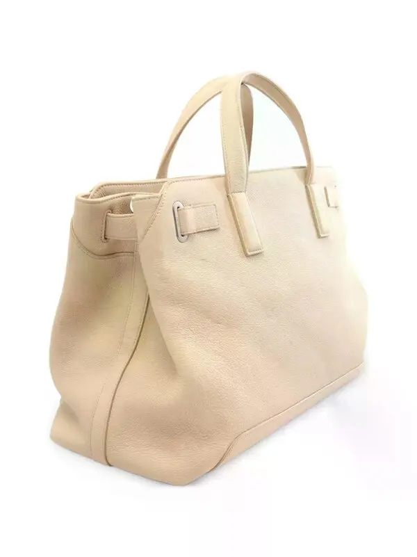 Dior 2010s Normandy Leather Tote Bag - Neutrals