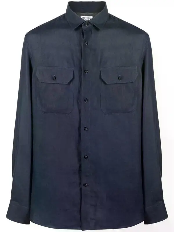 Brunello Cucinelli Long-sleeve Button-up Shirt