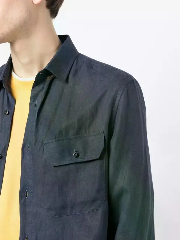 Brunello Cucinelli Long-sleeve Button-up Shirt