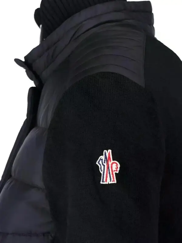 Moncler Quilted Panelled Cardigan