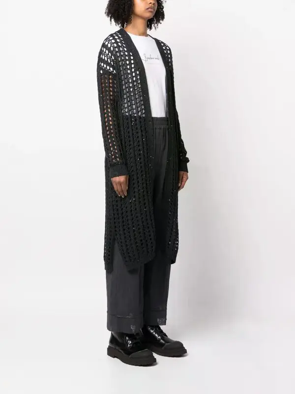 Brunello Cucinelli Open-knit Cardigan