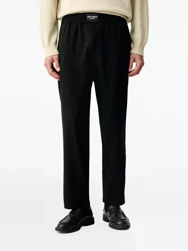 Just Cavalli Logo-patch Elasticated Trousers
