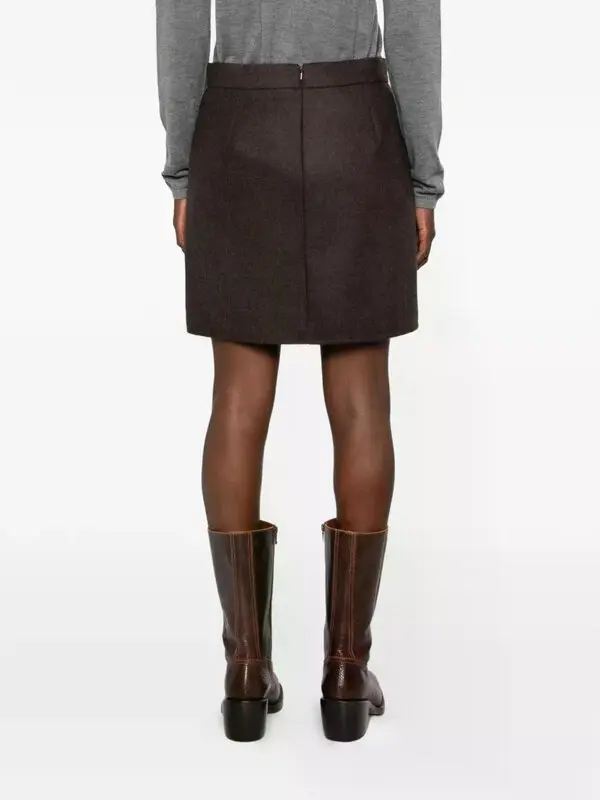 Max Mara Virgin-wool Skirt