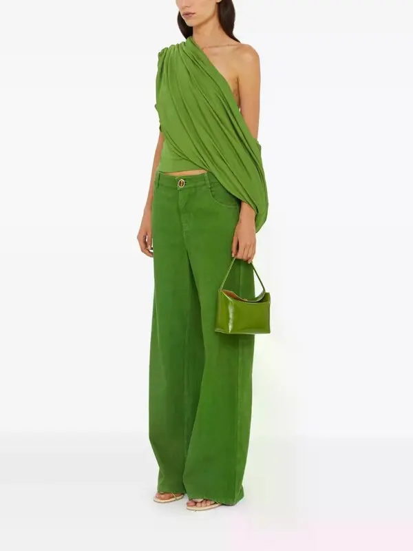 Christopher Esber Alba Draped One-shoulder Top