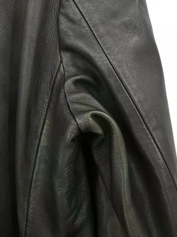 Gucci Double-breasted Leather Jacket