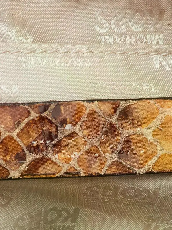 Michael Kors Snakeskin-effect Tote Bag