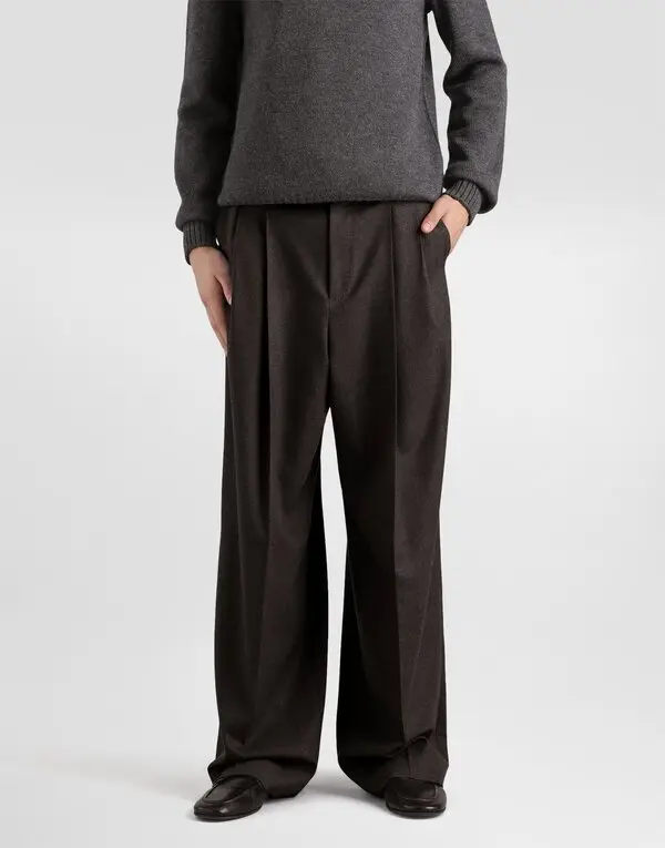 Dolce & Gabbana Wool Trousers Pants And Shorts Multi-colored