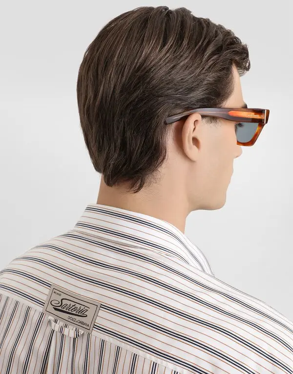 Dolce & Gabbana Striped Martini Shirt Shirts