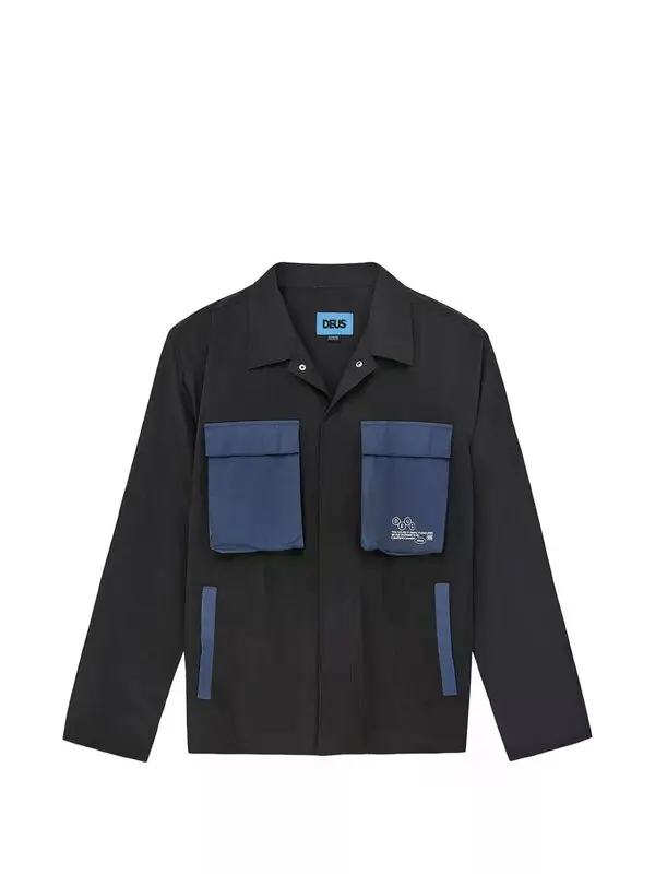 Deus Ex Machina Tommy Surf Logo-print Panelled Shirt