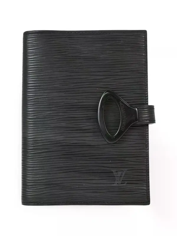 LOUIS VUITTON Pm Epi Agenda Notebook Cover - Black