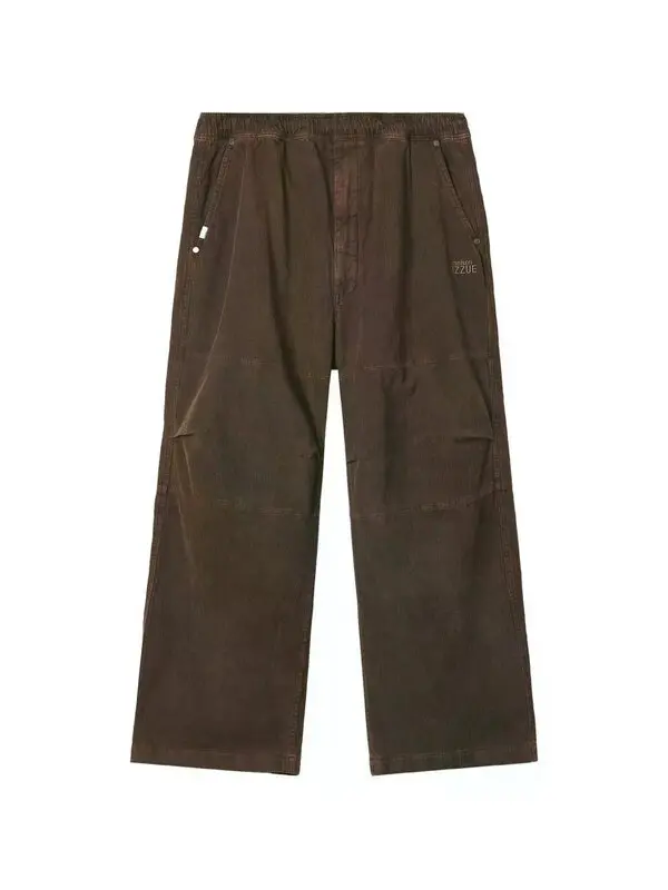 Izzue Corduroy Panelled Trousers