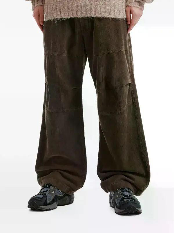 Izzue Corduroy Panelled Trousers