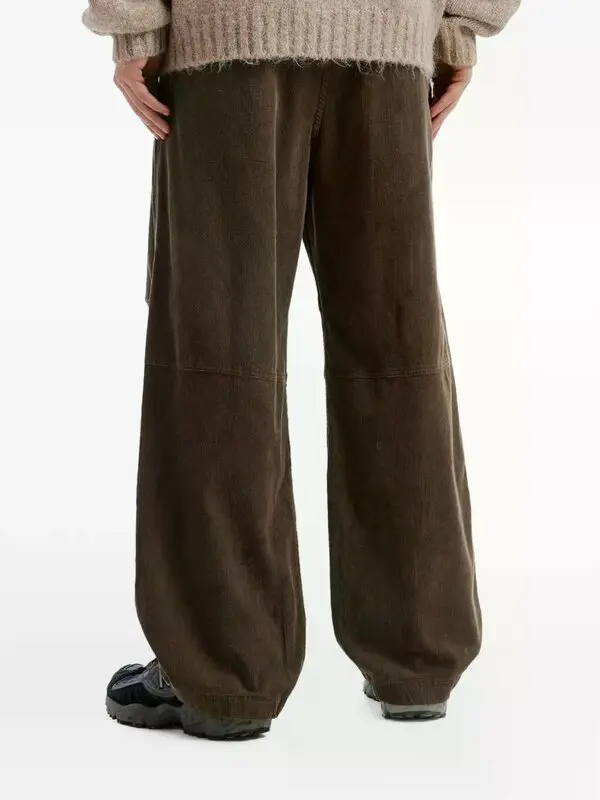 Izzue Corduroy Panelled Trousers
