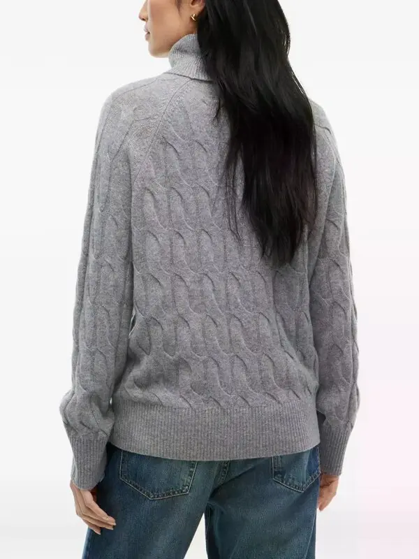 Tommy Hilfiger Cable-knit Roll-neck Sweater