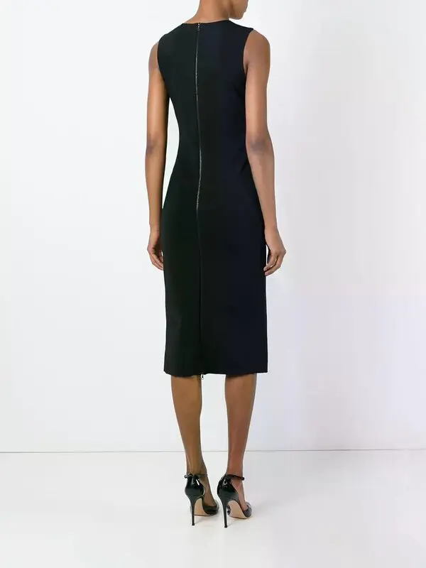 David Koma Cut-out Detail Fitted Dress