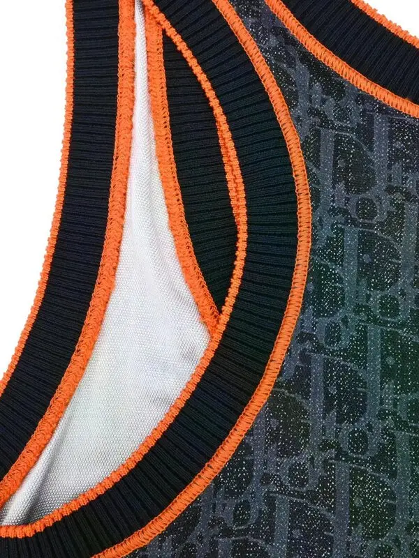 Dior Trotter-pattern Flight Tank Top