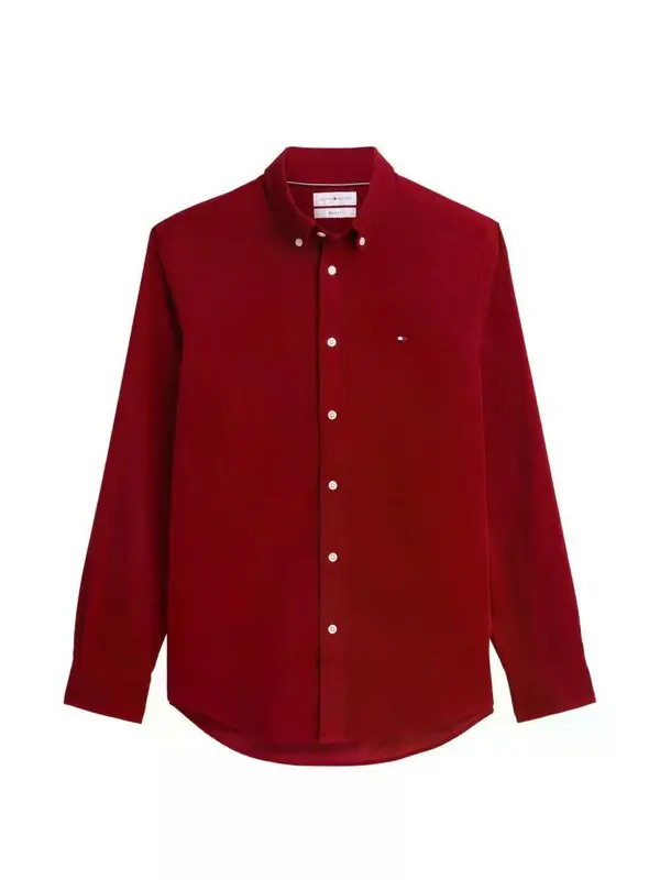Tommy Hilfiger Corduroy Button-down Shirt - Red