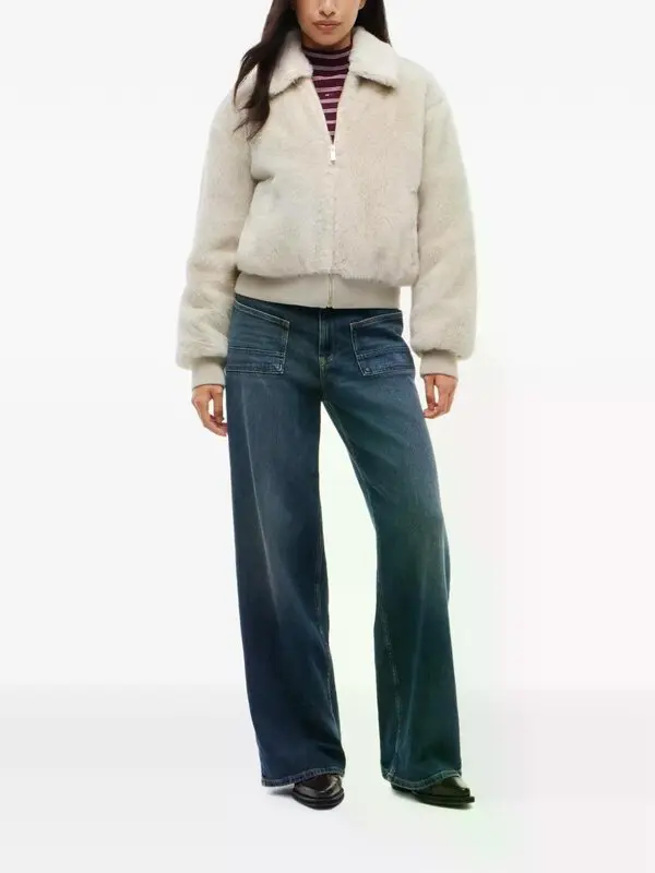 Tommy Hilfiger Faux-fur Bomber Jacket