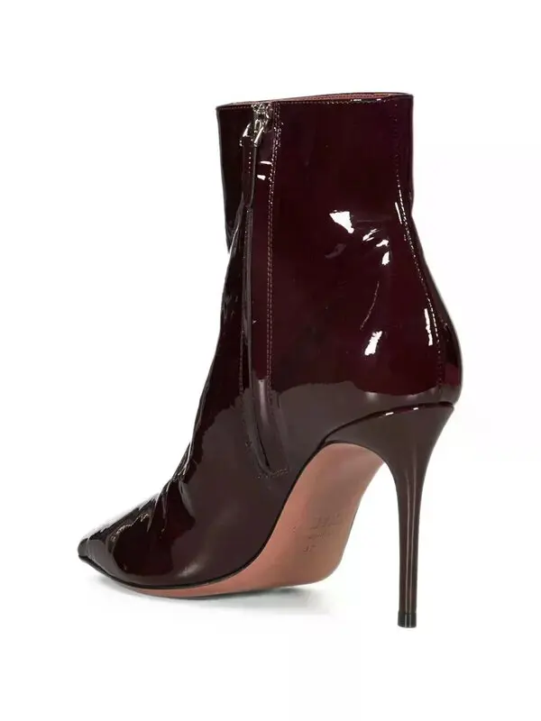 Paris Texas Vera Patent Leather Ankle Boots