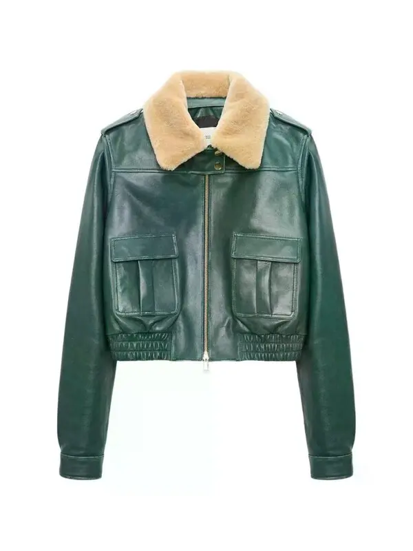 Dorothee Schumacher X Leather Jacket