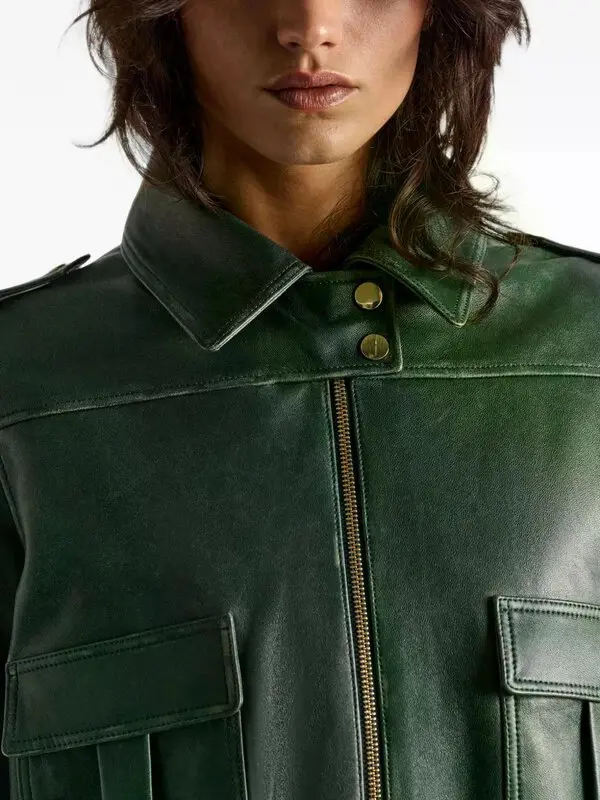 Dorothee Schumacher X Leather Jacket