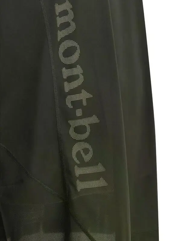 MONTBELL Logo-print Raglan-sleeve T-shirt - Grey