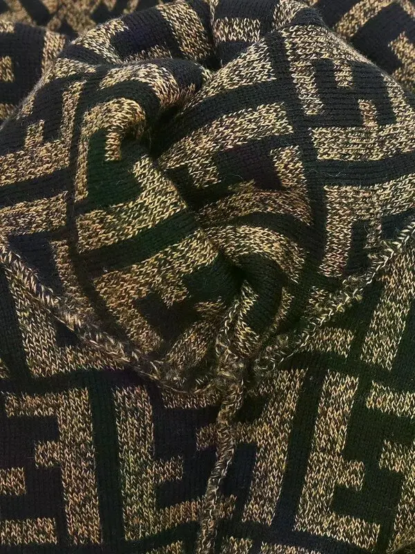 Fendi Zucca Roll-neck Sweater