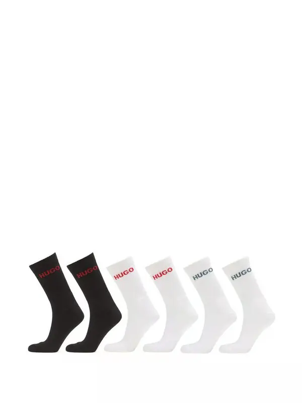 Hugo 6-pack Socks - White