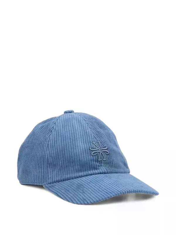 JACOB COHЁN Logo-embroidered Corduroy Baseball Cap