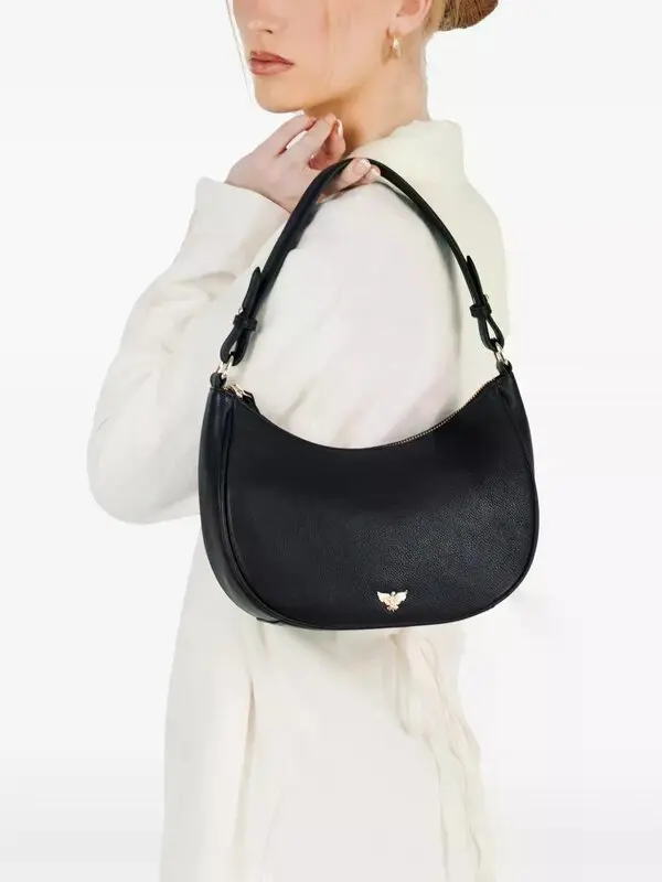 APATCHY LONDON Lucy Crescent Leather Tote Bag