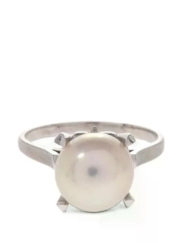 TASAKI Pt900 Pearl Ring - Silver