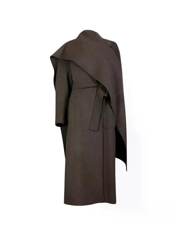 Max Mara Scarf-detail Belted Coat
