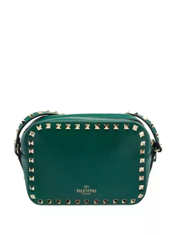 Valentino Garavani Rockstud Camera Crossbody Bag - Green