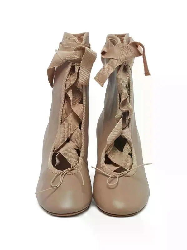 Valentino Garavani Bow-detail Ankle Boots