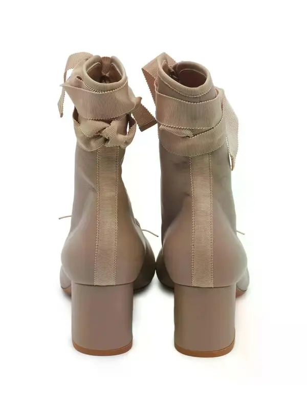 Valentino Garavani Bow-detail Ankle Boots