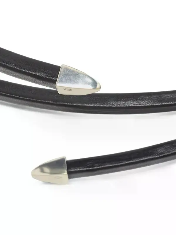 Bottega Veneta Spiral Wraparound Calf Leather Belt