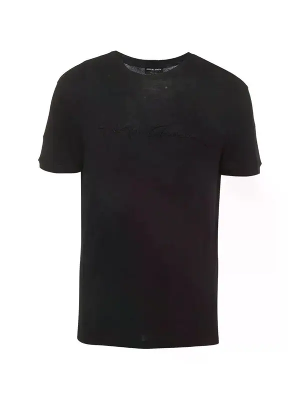 Giorgio Armani Logo-embroidered T-shirt