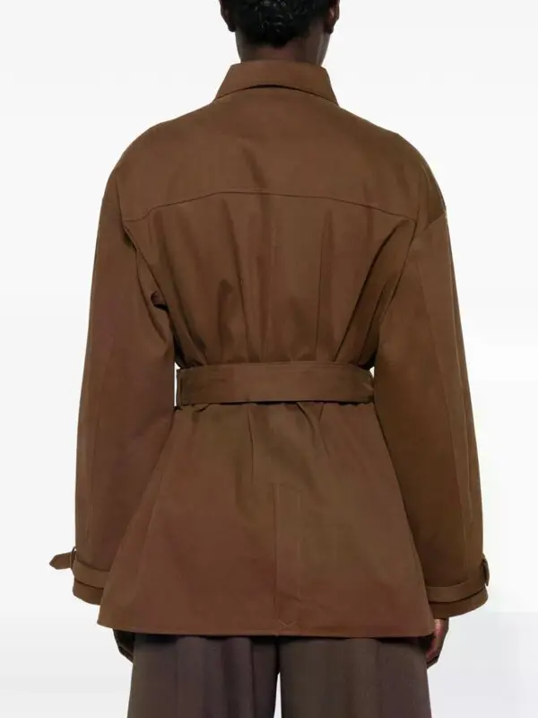 DÔEN Wolfe Double-breasted Trench Coat
