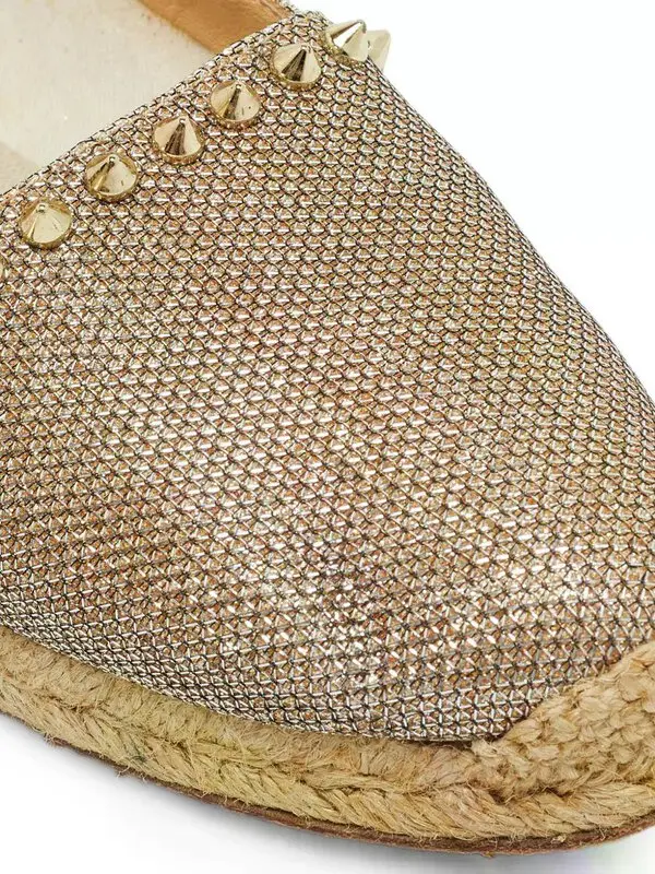CHRISTIAN LOUBOUTIN Ares Spiked-details Espadrilles
