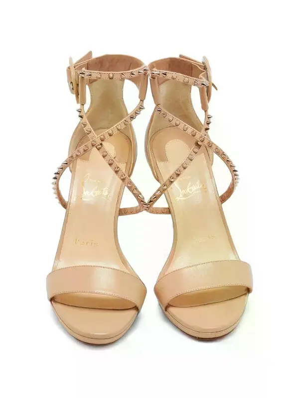 CHRISTIAN LOUBOUTIN Choca Lux Spiked-details Sandals