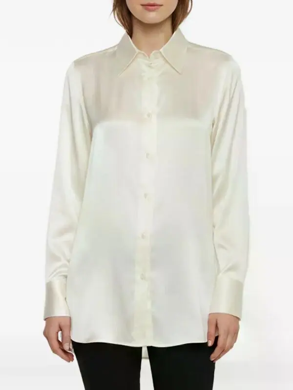 Dolce & Gabbana Silk Long-sleeve Shirt