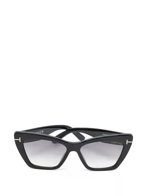 TOM FORD Wyatt Cat-eye Frame Sunglasses - Black